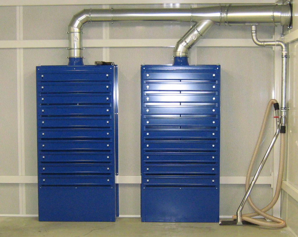 Absaugwände mit Entstaubungssystemen - LET®meschede